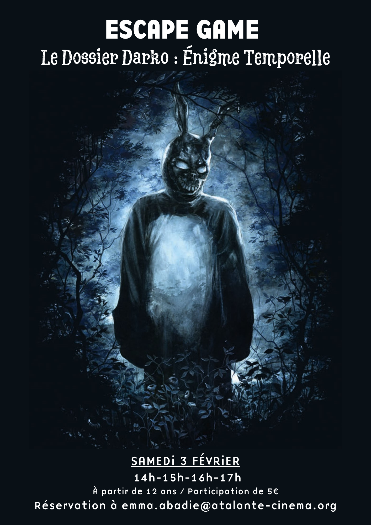 ESCAPE GAME LE DOSSiER DARKO - L'Atalante