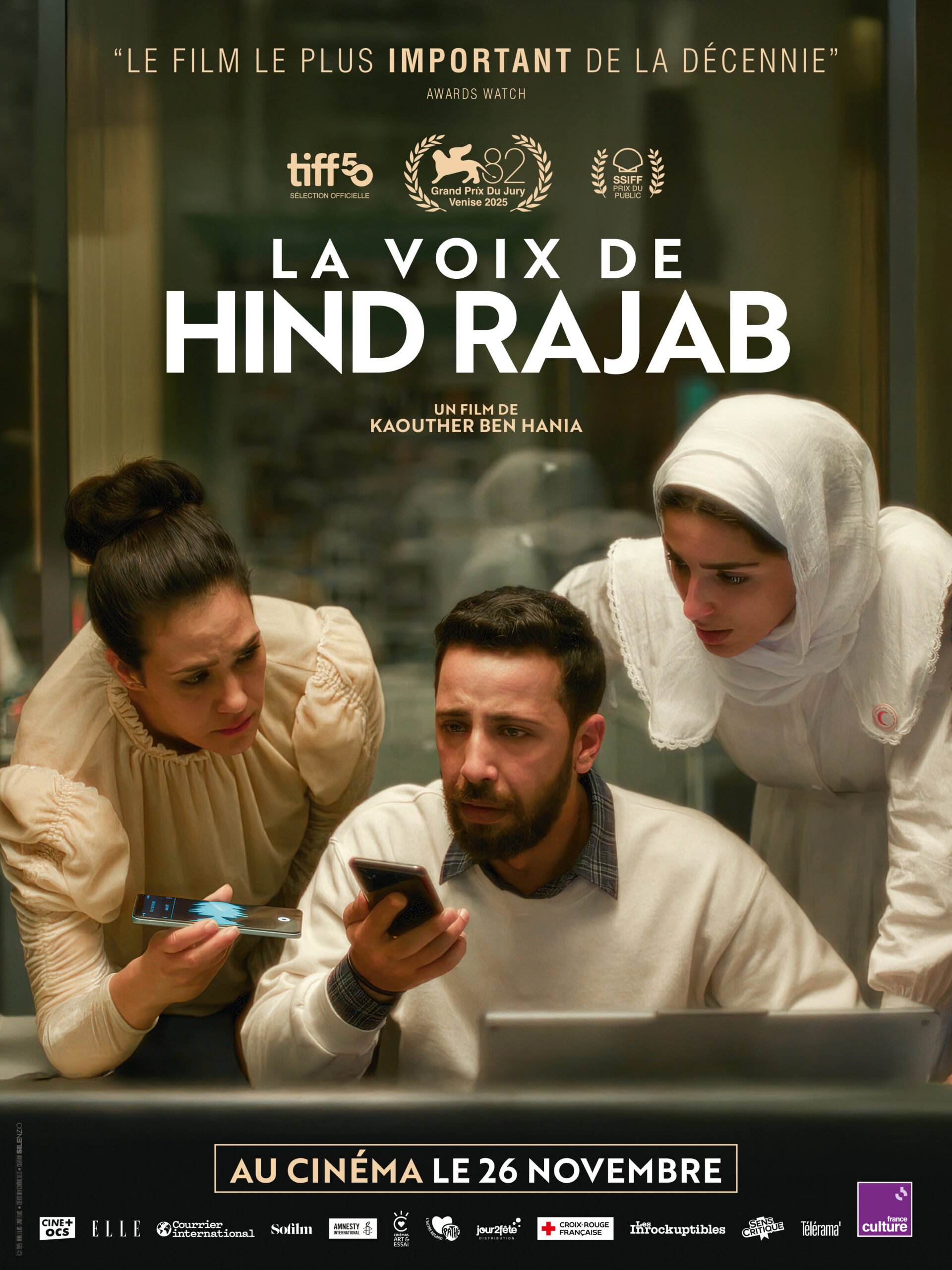 Séance Parlons cinéma : La Voix de Hind Rajab - L'Atalante
